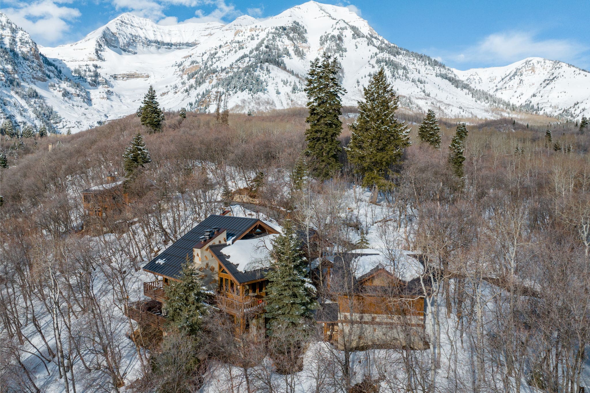 Winter Cabins in Sundance | Stewart Mountain Lodging